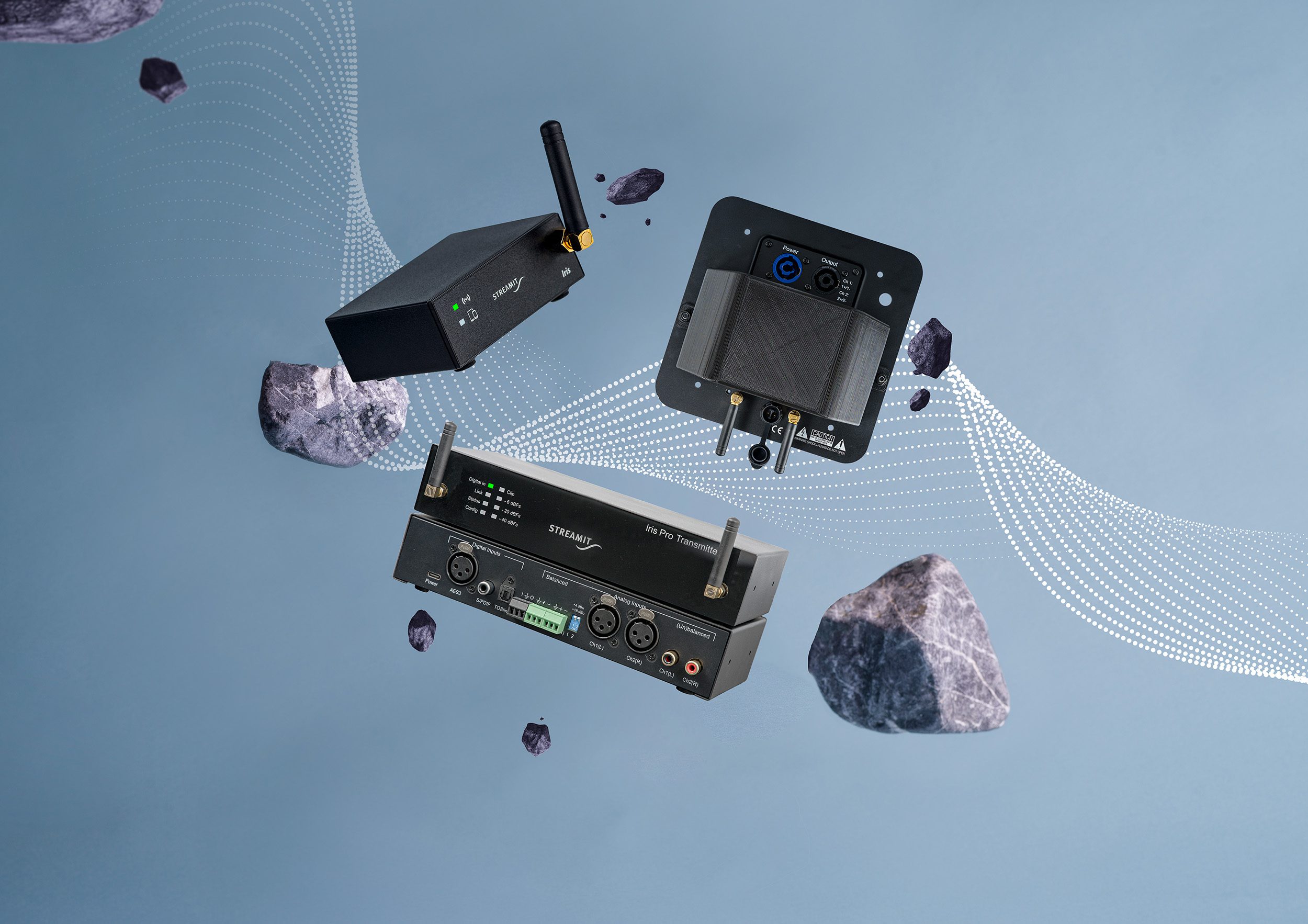 Iris Wireless Audio | Reliable 1.9 GHz